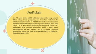 CV. AL AMIN CENTER (PC).pptx