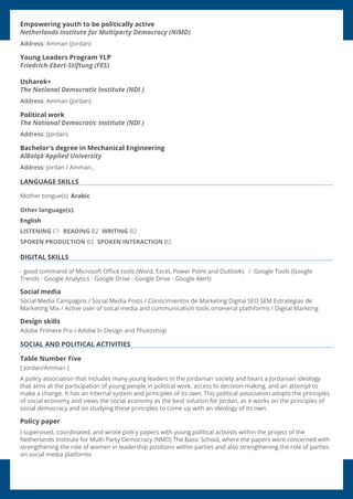 CV - ABD ALHADI ALAZZAZI.pdf | Business | Business and Finance