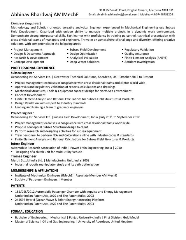 Cv abhinav bhardwaj | PDF