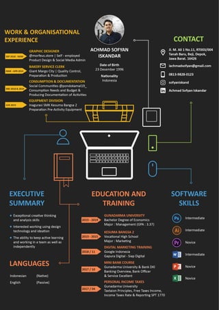 CV - Achmad Sofyan Iskandar | PDF