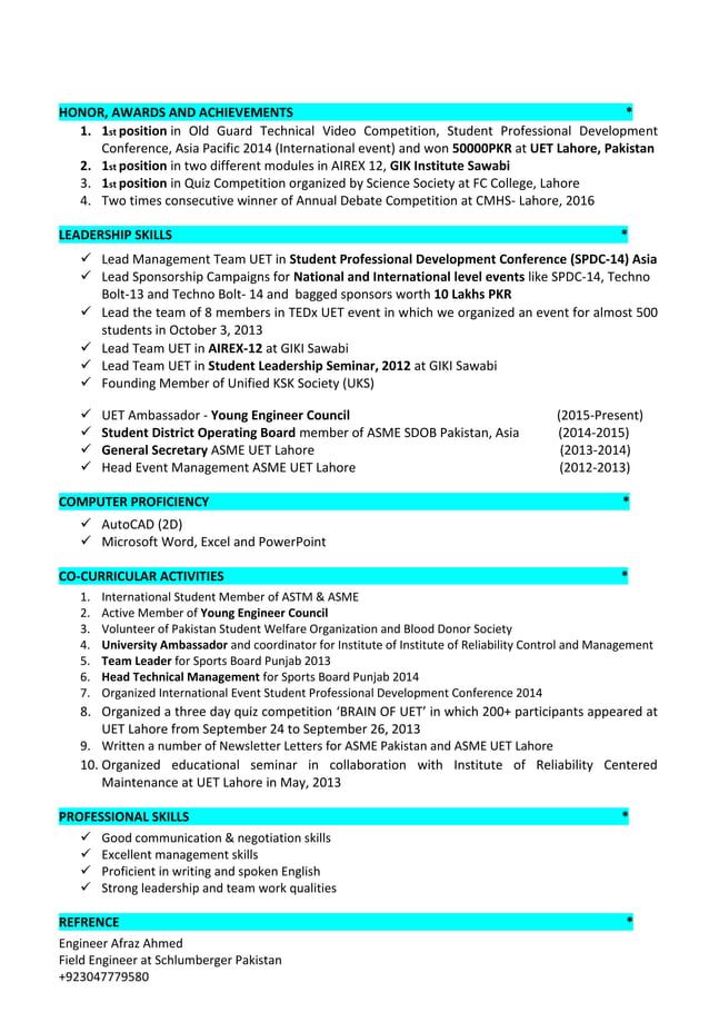 Resume - Mechanical Engineer | PDF