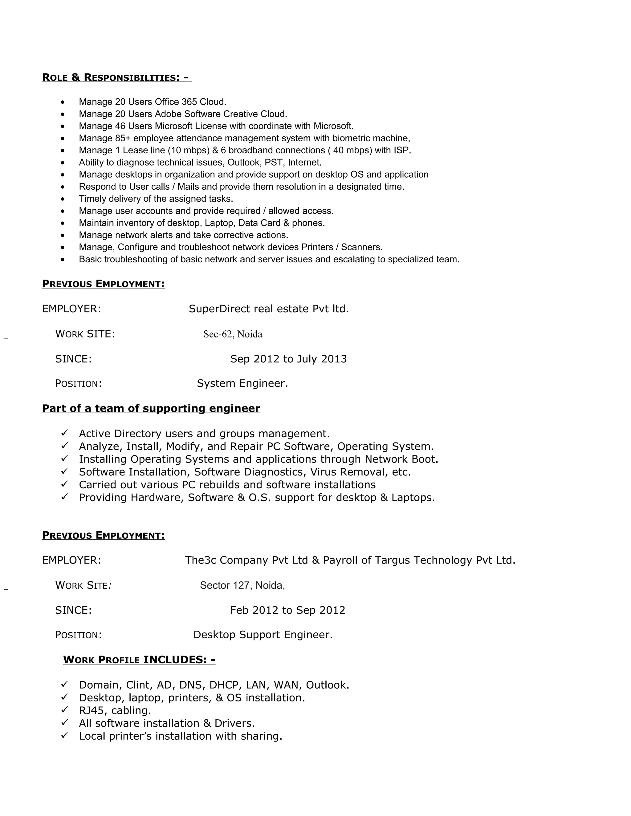 Cv amit microsoft-certified | DOC