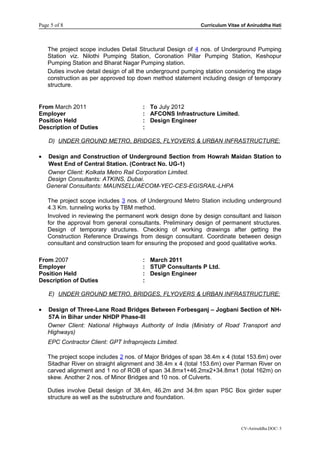 Cv aniruddha | PDF