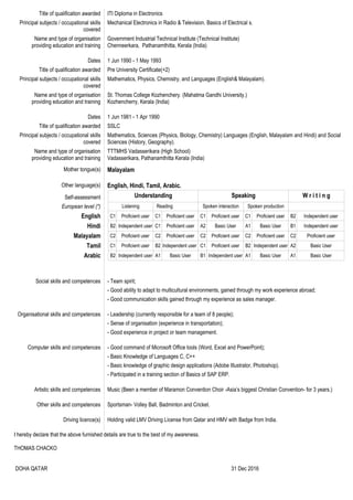 CV BDM with Covering Letter. - 02012017 | PDF