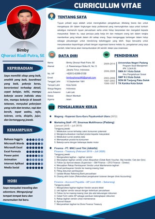 Cv Bimby 2021 | PDF