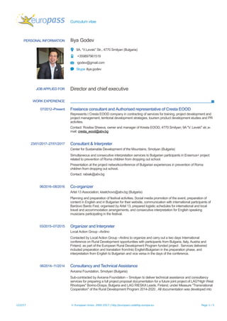 Short term assignment | PDF