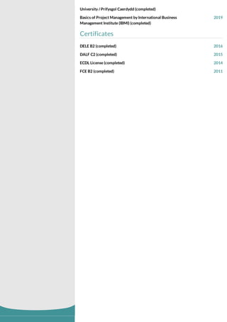 Flavia Cavaliere CV | PDF