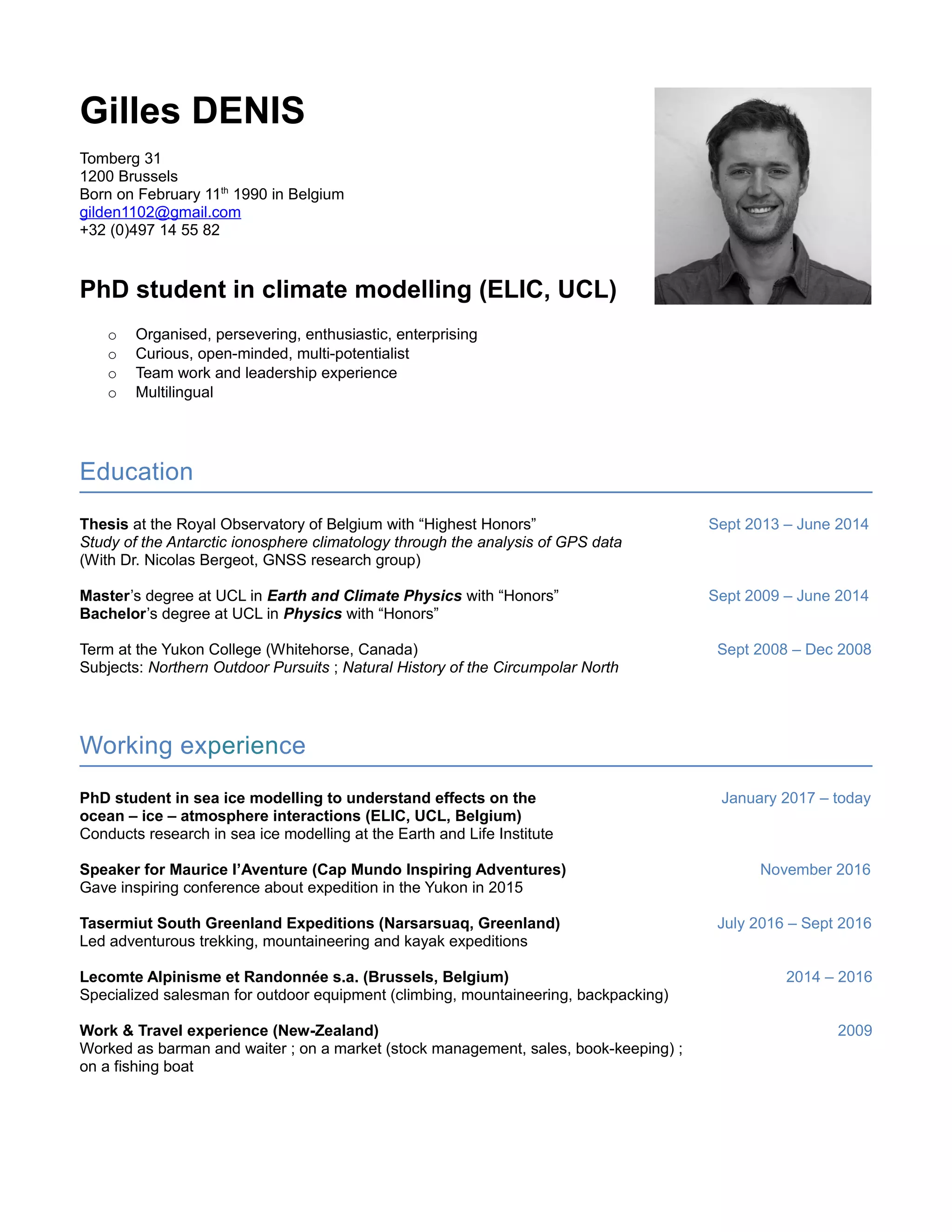 Curriculum Vitae | PDF