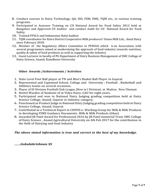 CV Of Gokulakrishnan SS - CV - Gokul 2024 .pdf