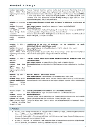 Cv govind acharya | PDF