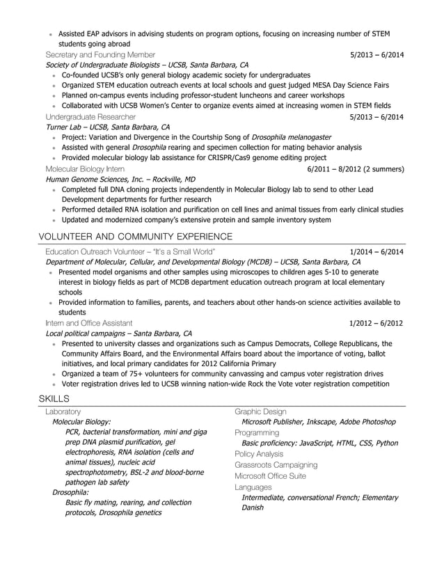 Abigail Barry's CV | PDF