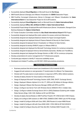 CV it infrastructure - shahnawaz ali | PDF
