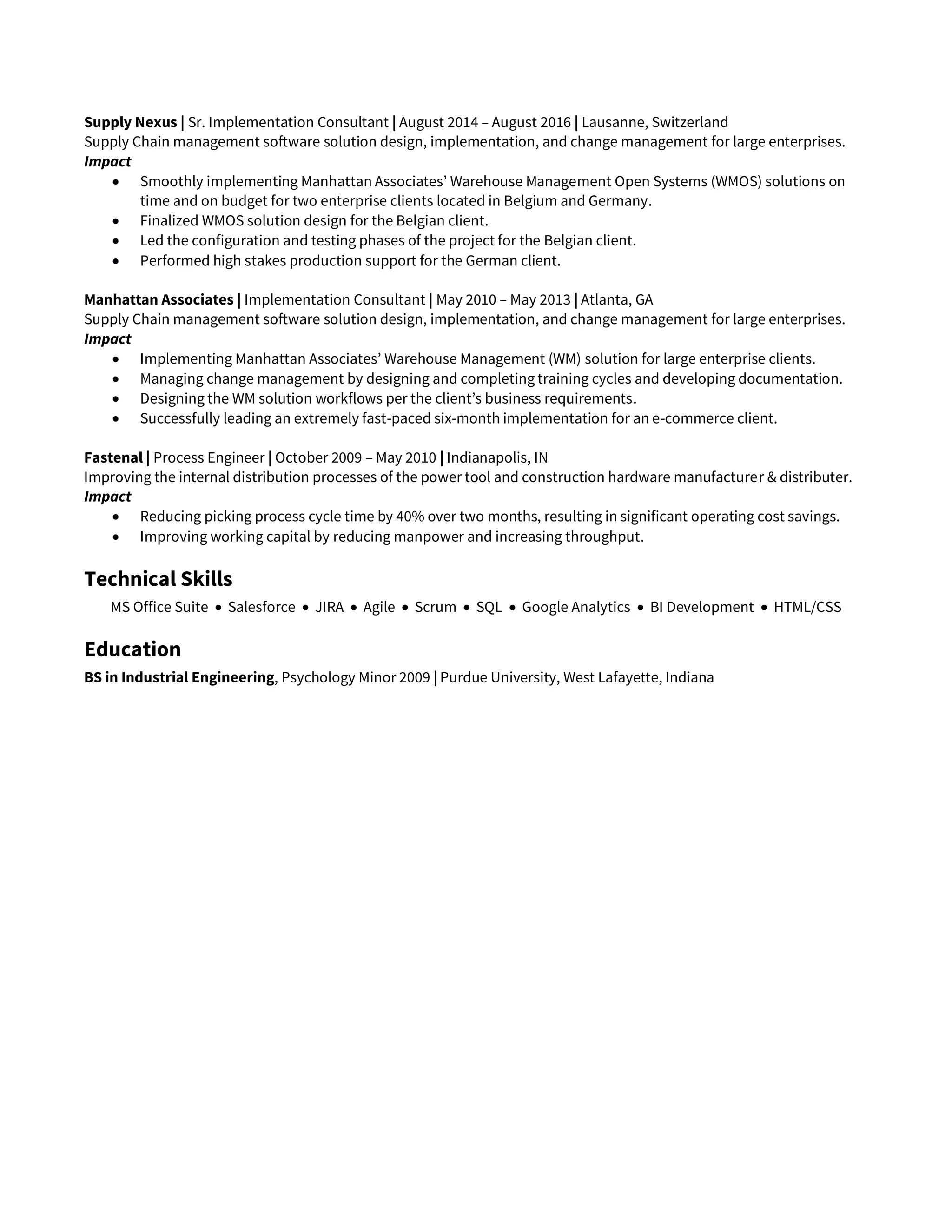 CV - JEFF PAAL - Lead Global Customer Success Engineer | PDF