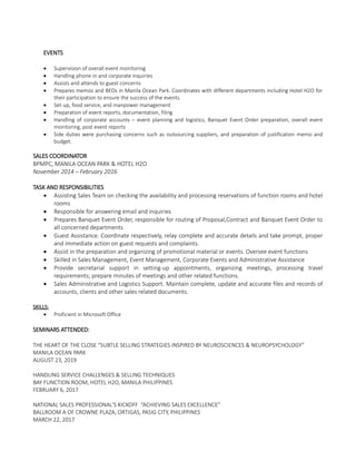 Julie Ann Jarabejo - CV | PDF