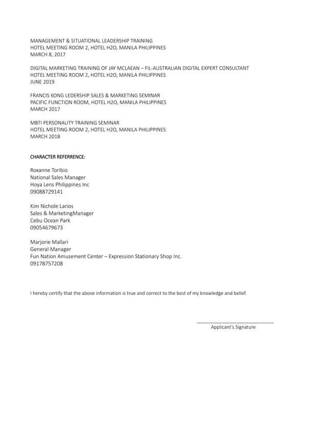 Julie Ann Jarabejo - CV | PDF | Business Administration | Business