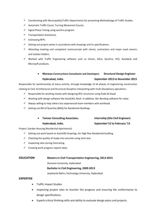 Junaid Uddin Mohammed - Resume | PDF