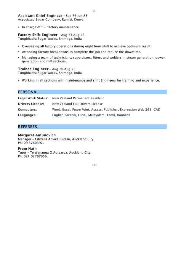 Cv mathew chacko | PDF