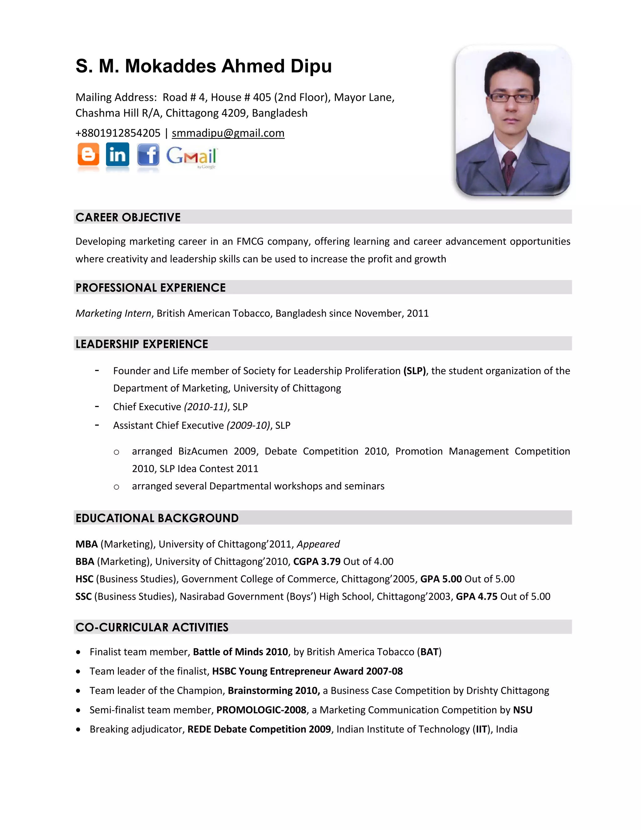 CV | PDF | Business | Business and Finance