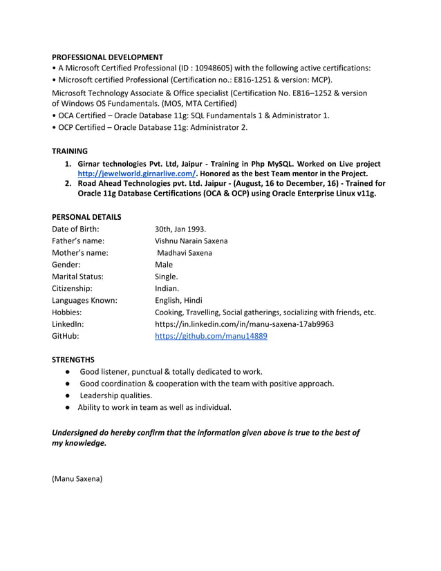 Cv qa (1) | PDF | Operating Systems | Computer Software and Applications