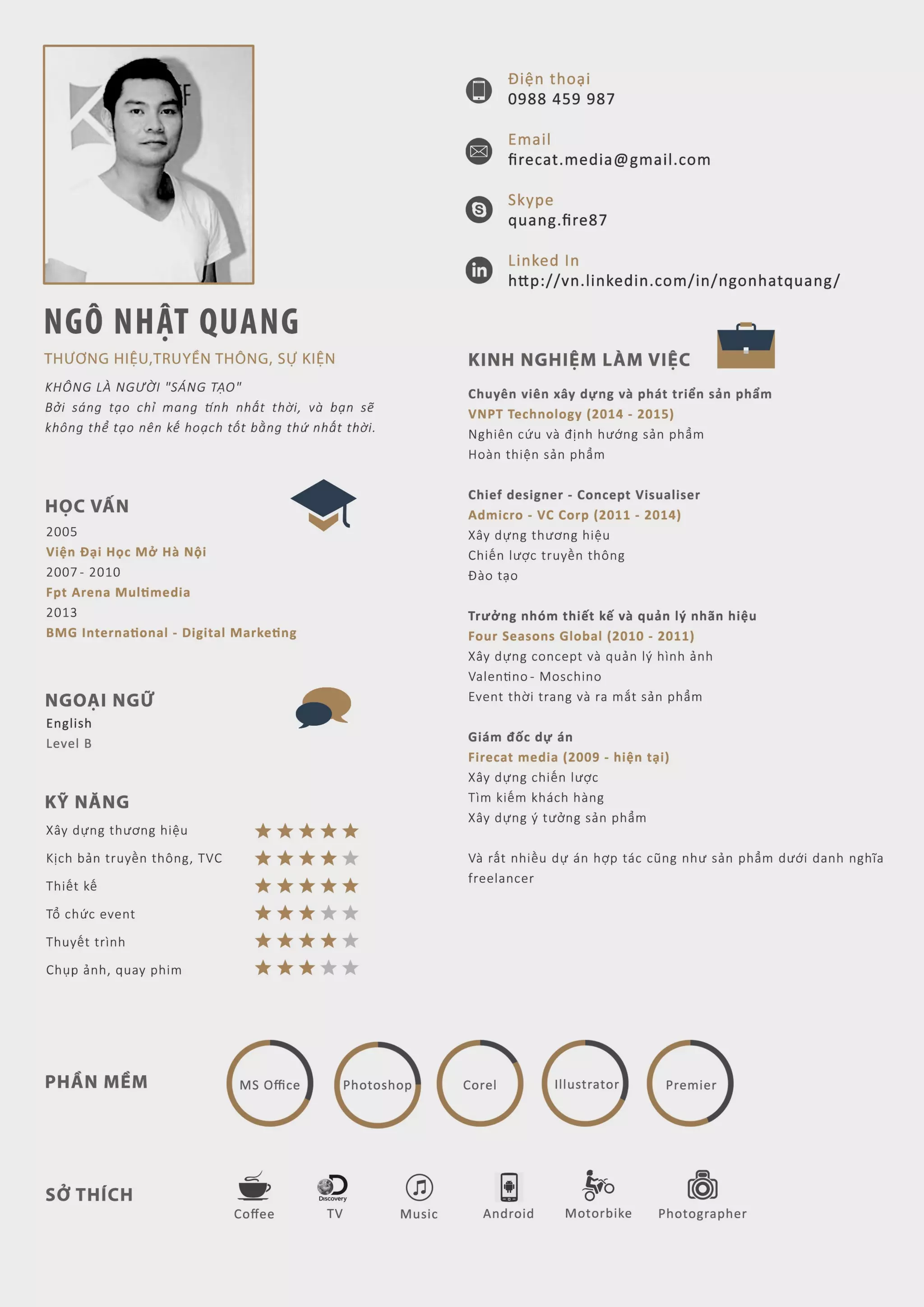 CV - NGO NHAT QUANG | PDF