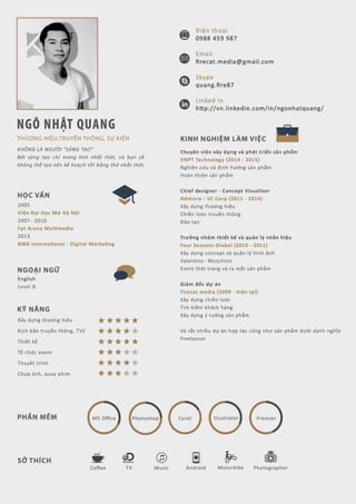 CV - NGO NHAT QUANG | PDF