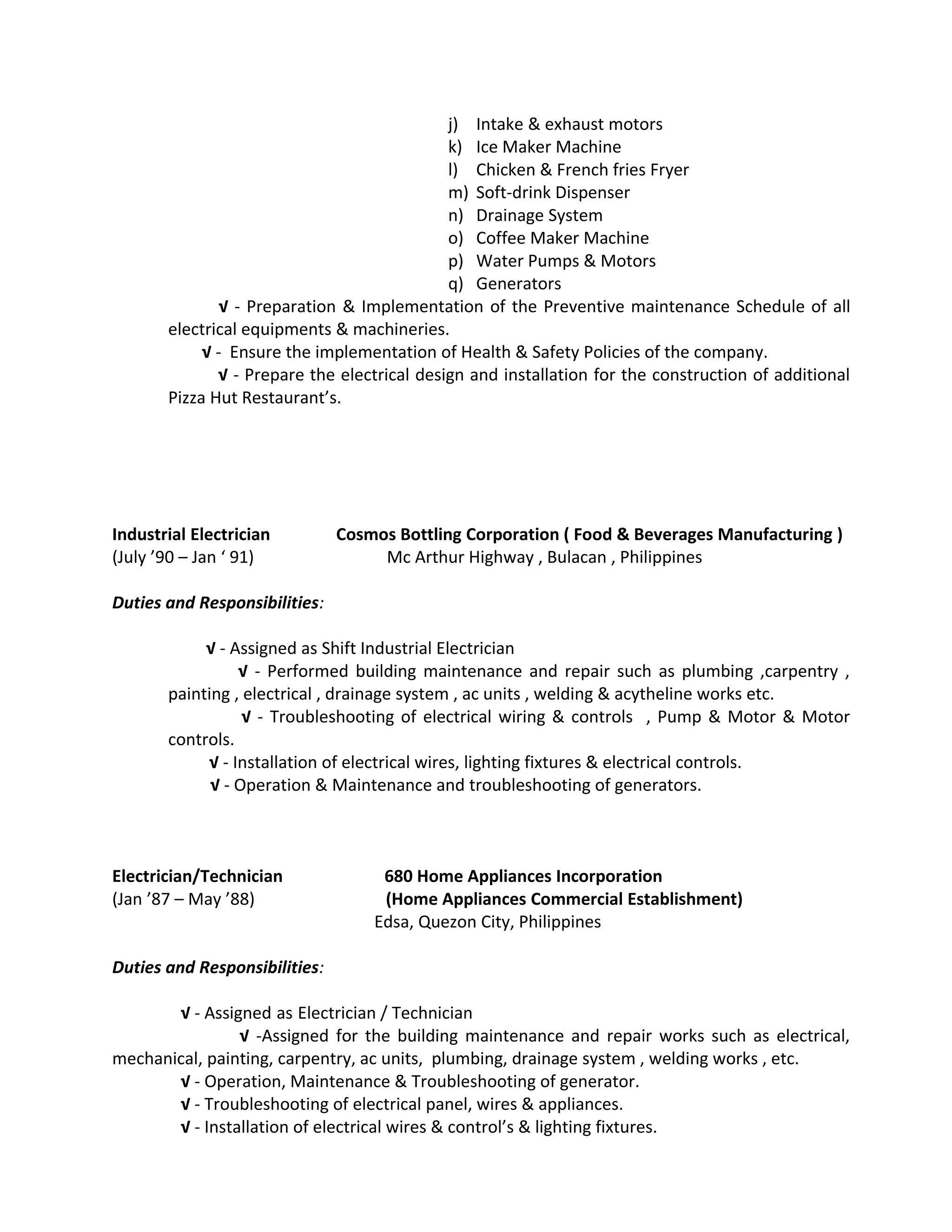 Cv resume jimmy c. bernal | DOC