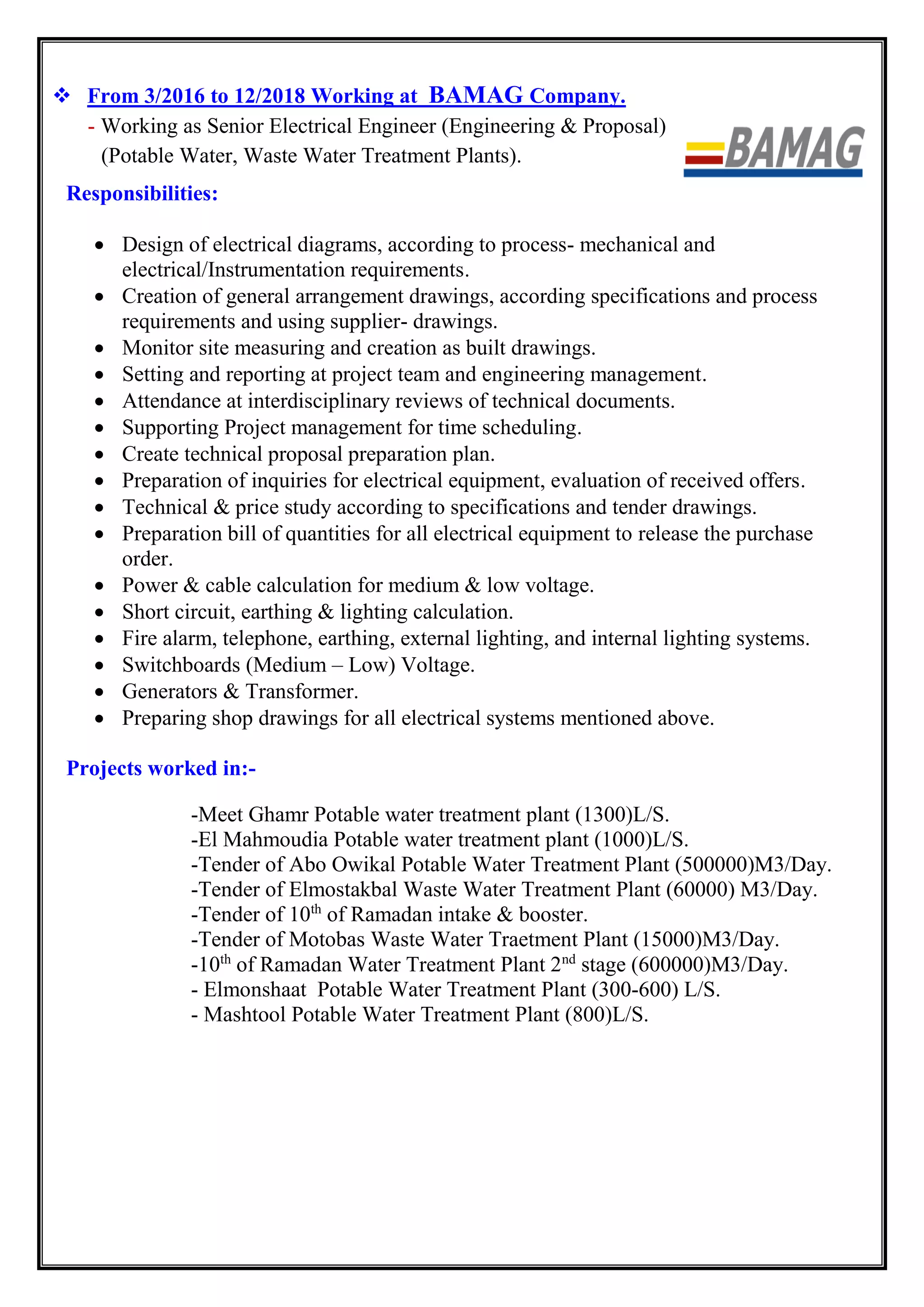 Cv sameh selim | PDF