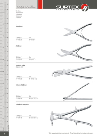 CARDIOVASCULAR INSTRUMENTS CATALOGUE | PDF