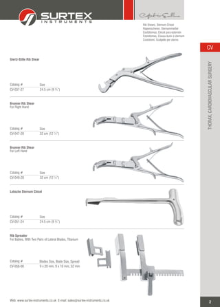 CARDIOVASCULAR INSTRUMENTS CATALOGUE | PDF