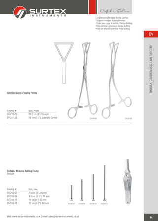 CARDIOVASCULAR INSTRUMENTS CATALOGUE | PDF