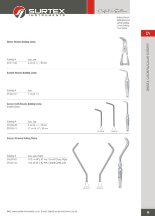 CARDIOVASCULAR INSTRUMENTS CATALOGUE | PDF
