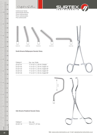 CARDIOVASCULAR INSTRUMENTS CATALOGUE | PDF