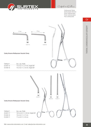 CARDIOVASCULAR INSTRUMENTS CATALOGUE | PDF