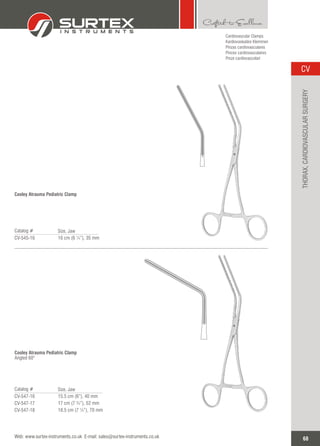 CARDIOVASCULAR INSTRUMENTS CATALOGUE | PDF