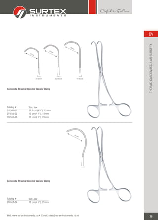 CARDIOVASCULAR INSTRUMENTS CATALOGUE | PDF