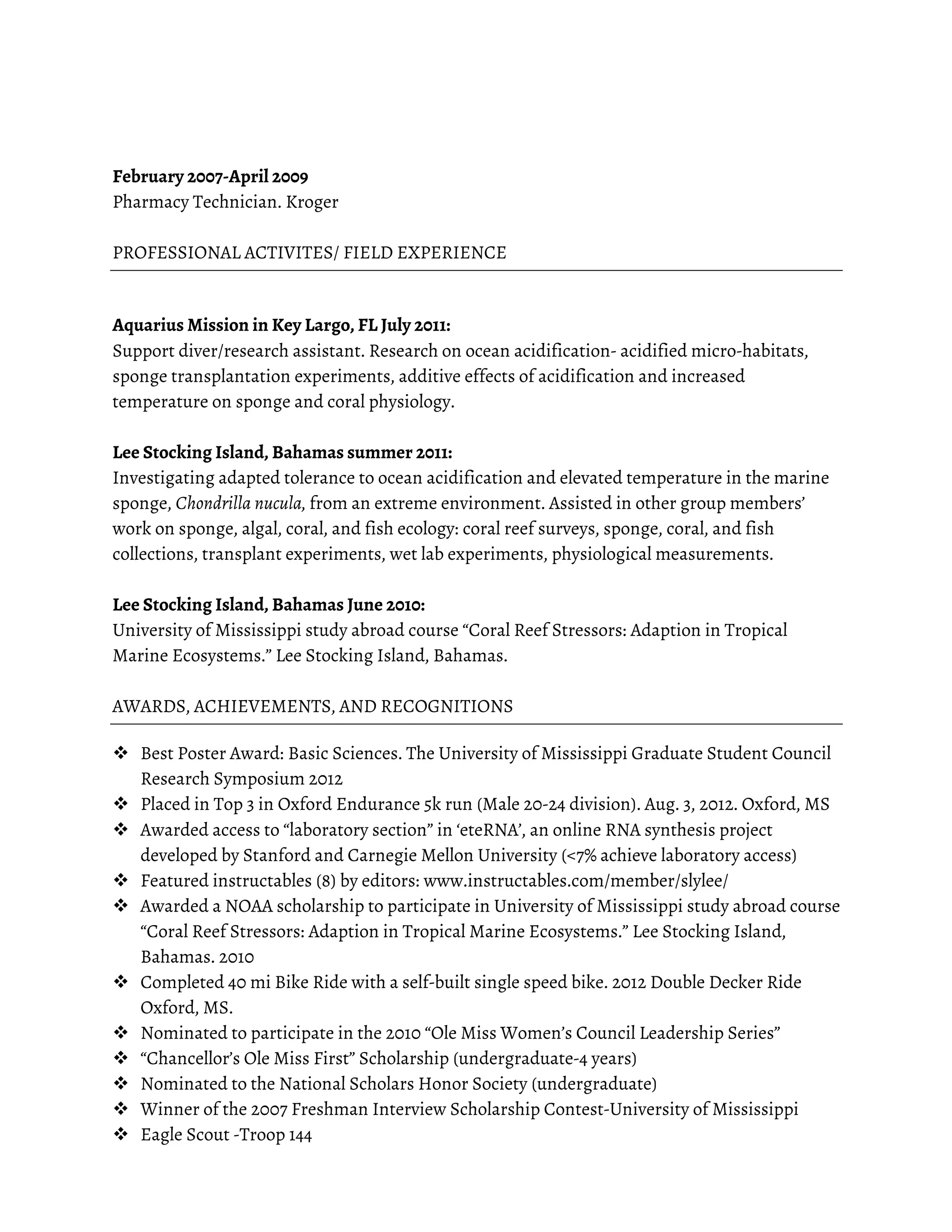 CV- Sylvester J Lee | PDF