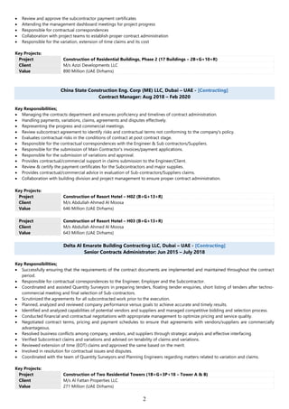 Thangaraj Chandrasekaran Commercial Contract Manager - Available ...