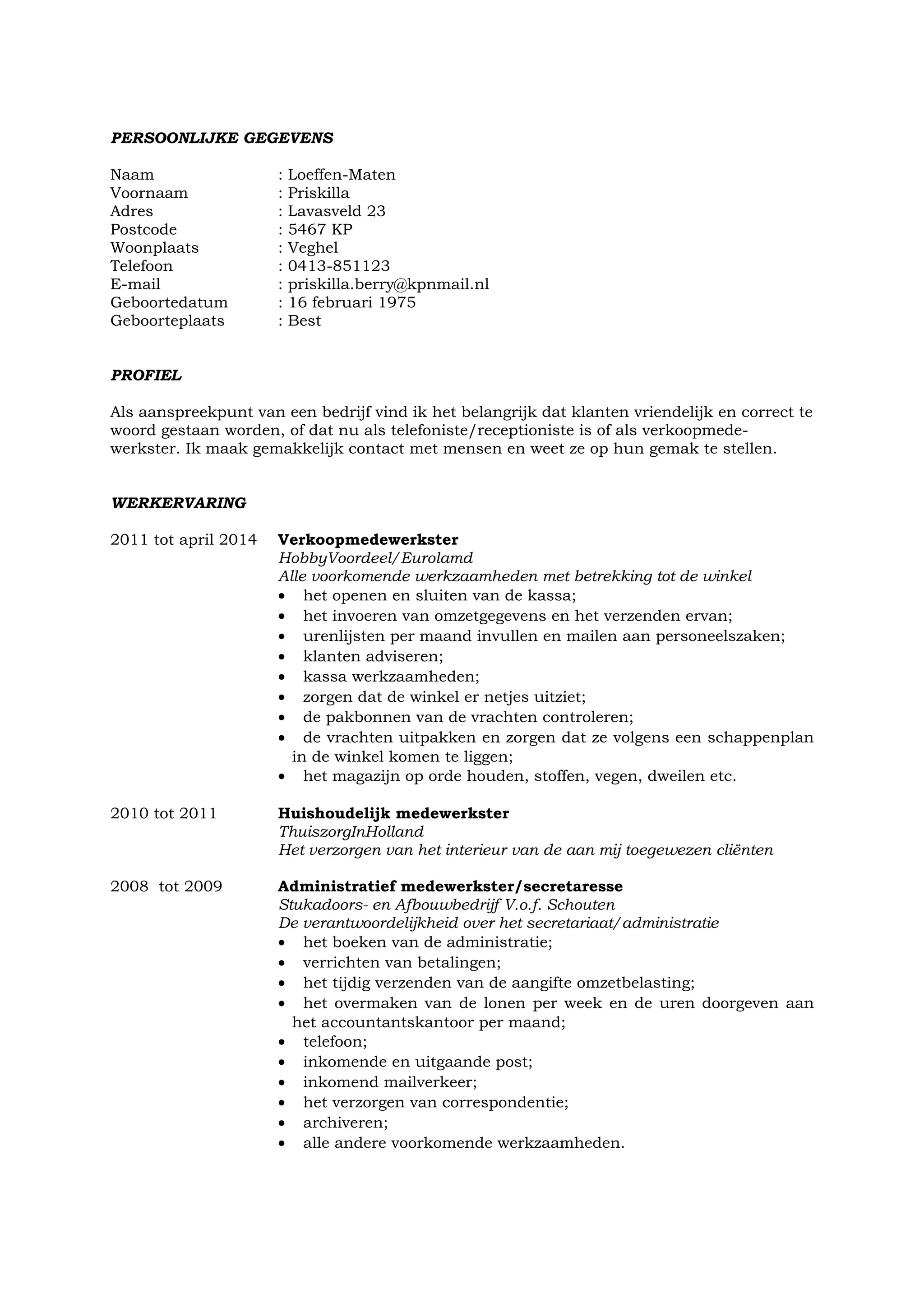 CV | DOC | Business | Business and Finance