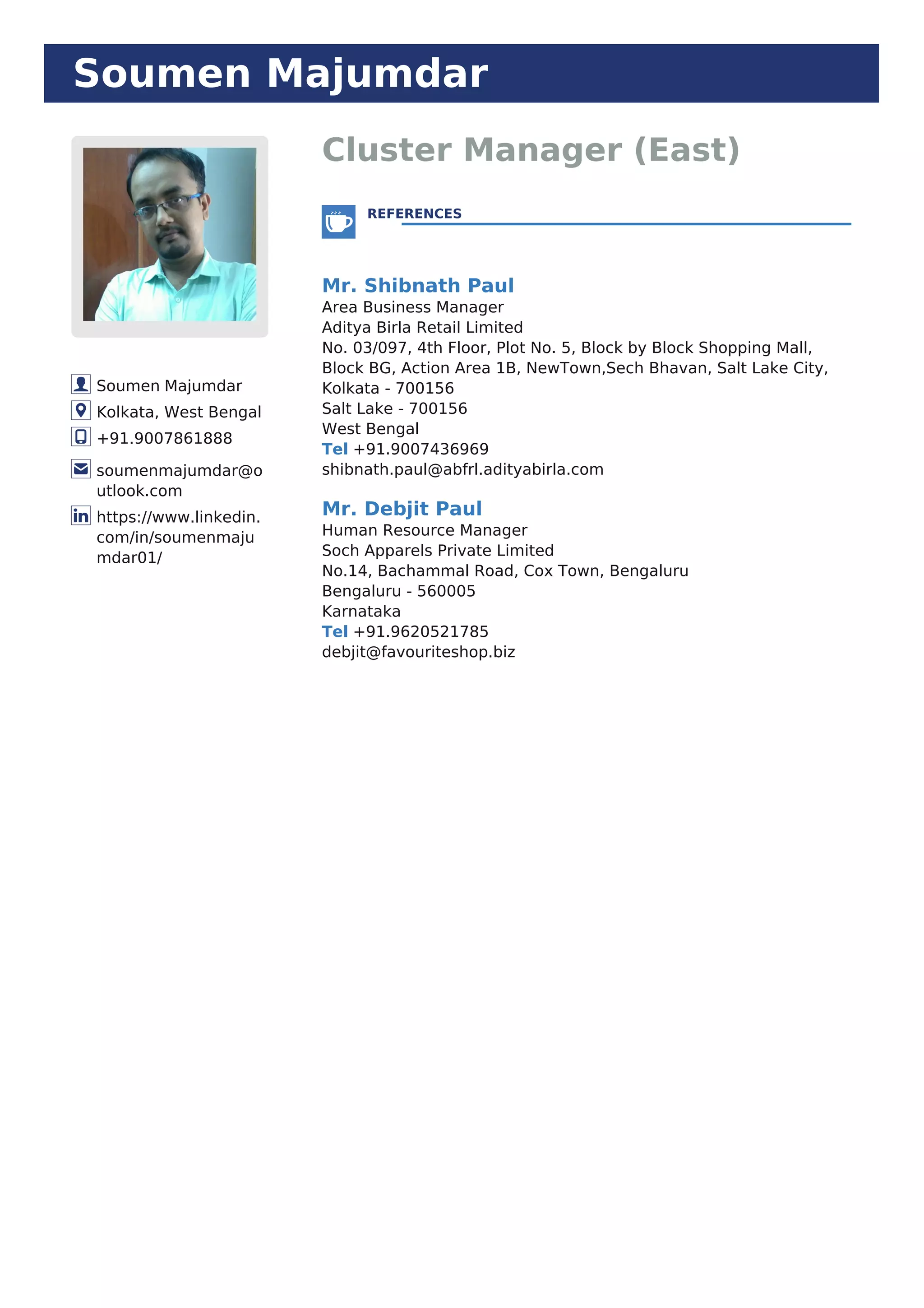 Resume_Soumen Majumdar | PDF