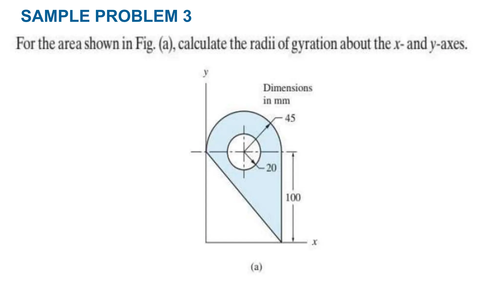 Centroid and Moment of Inertia - Solved Examples | PPTX