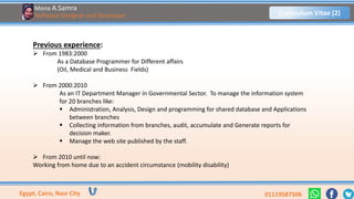 Mona Abou Samra CV | PPT