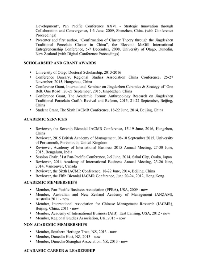 CV 2015 Yuting Jane Zhuang | PDF | Free Download