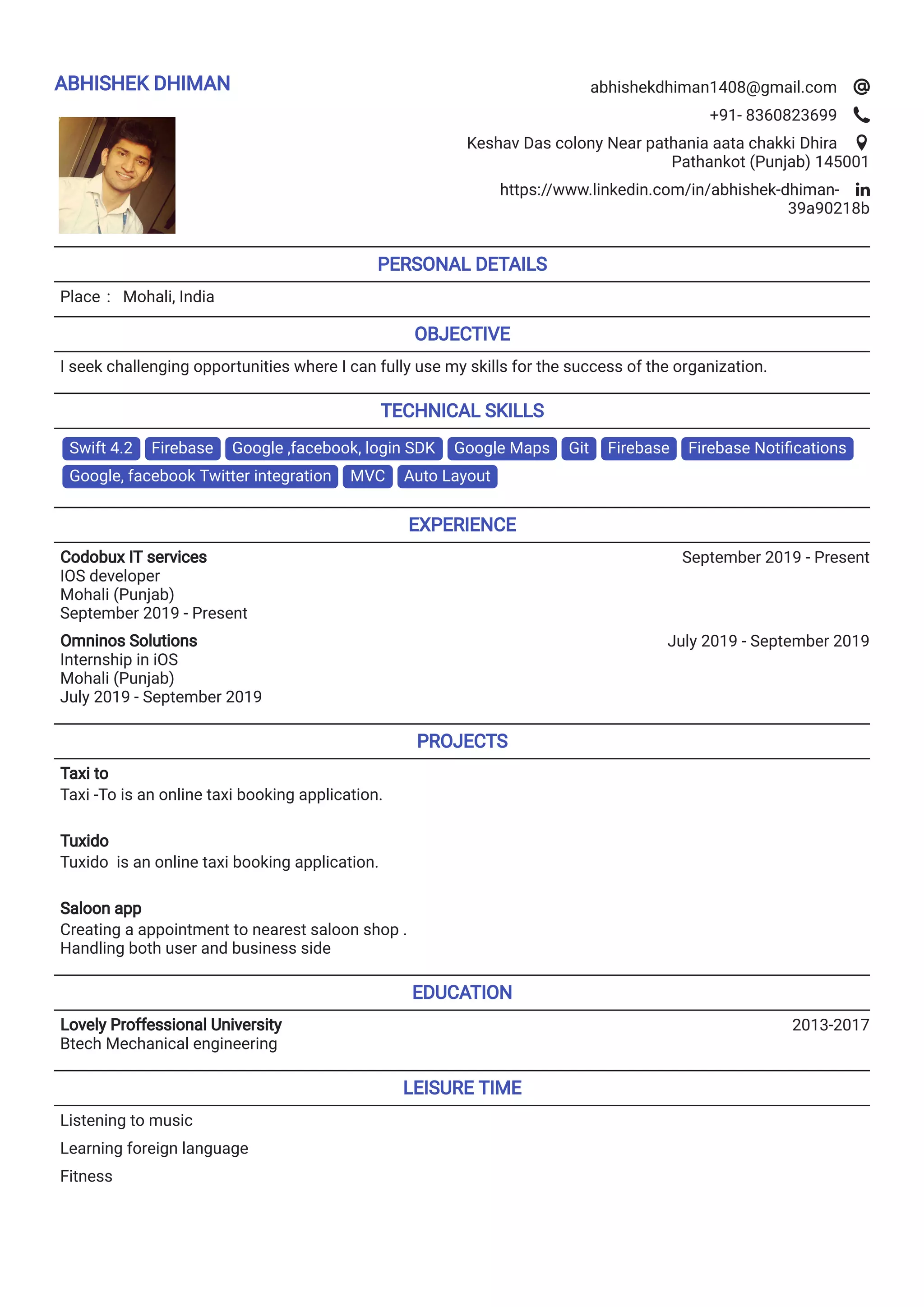 Resume | PDF | Computing | Technology & Computing