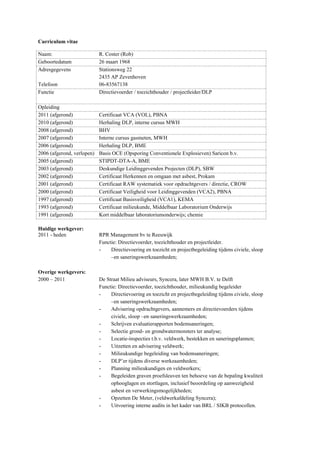 Cv 20 6 2011 | PDF