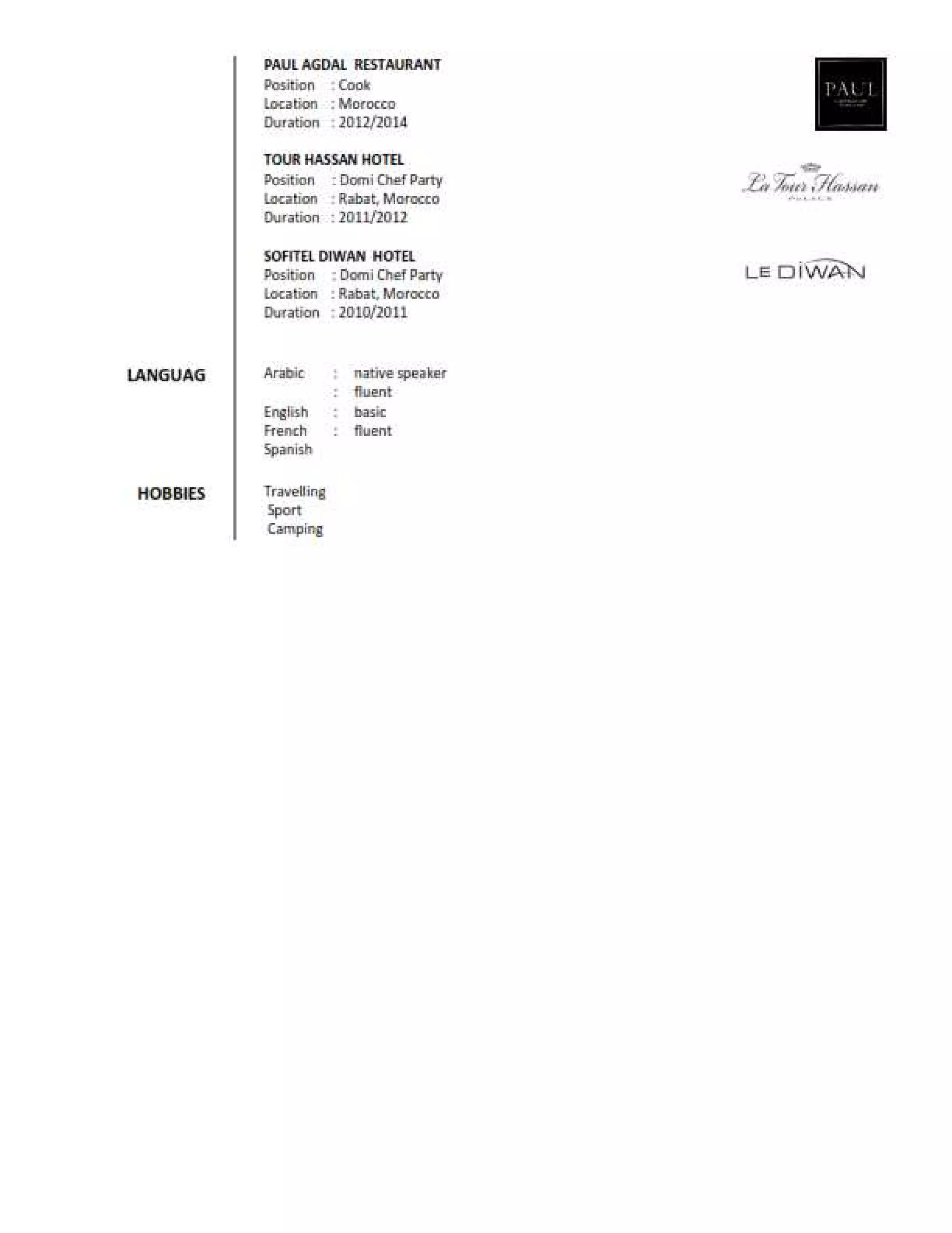 Advance Resume format 8 | PDF