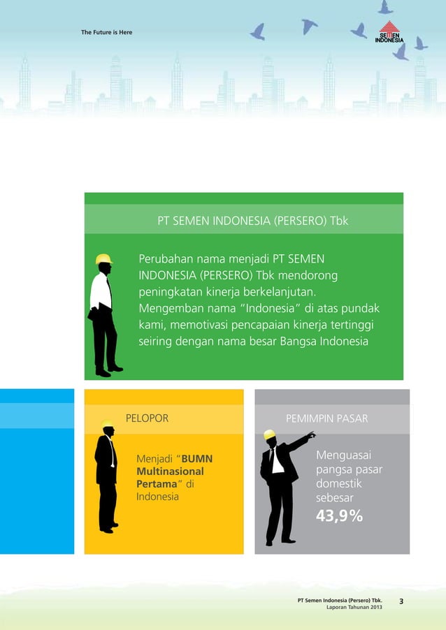 Annual Report Semen Indonesia (SMGR) 2013 | PDF