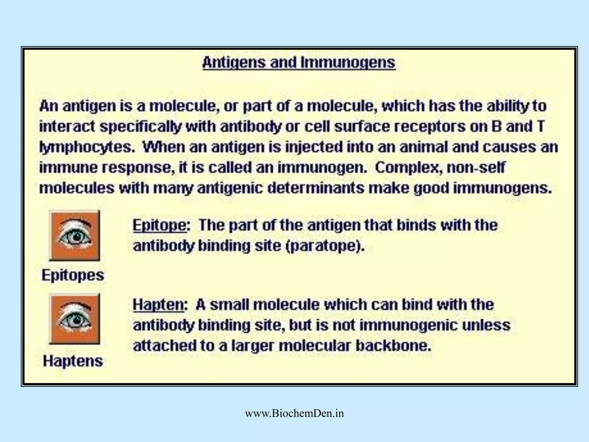 Immunology: Antigens immunogens & tolerogens | PPT