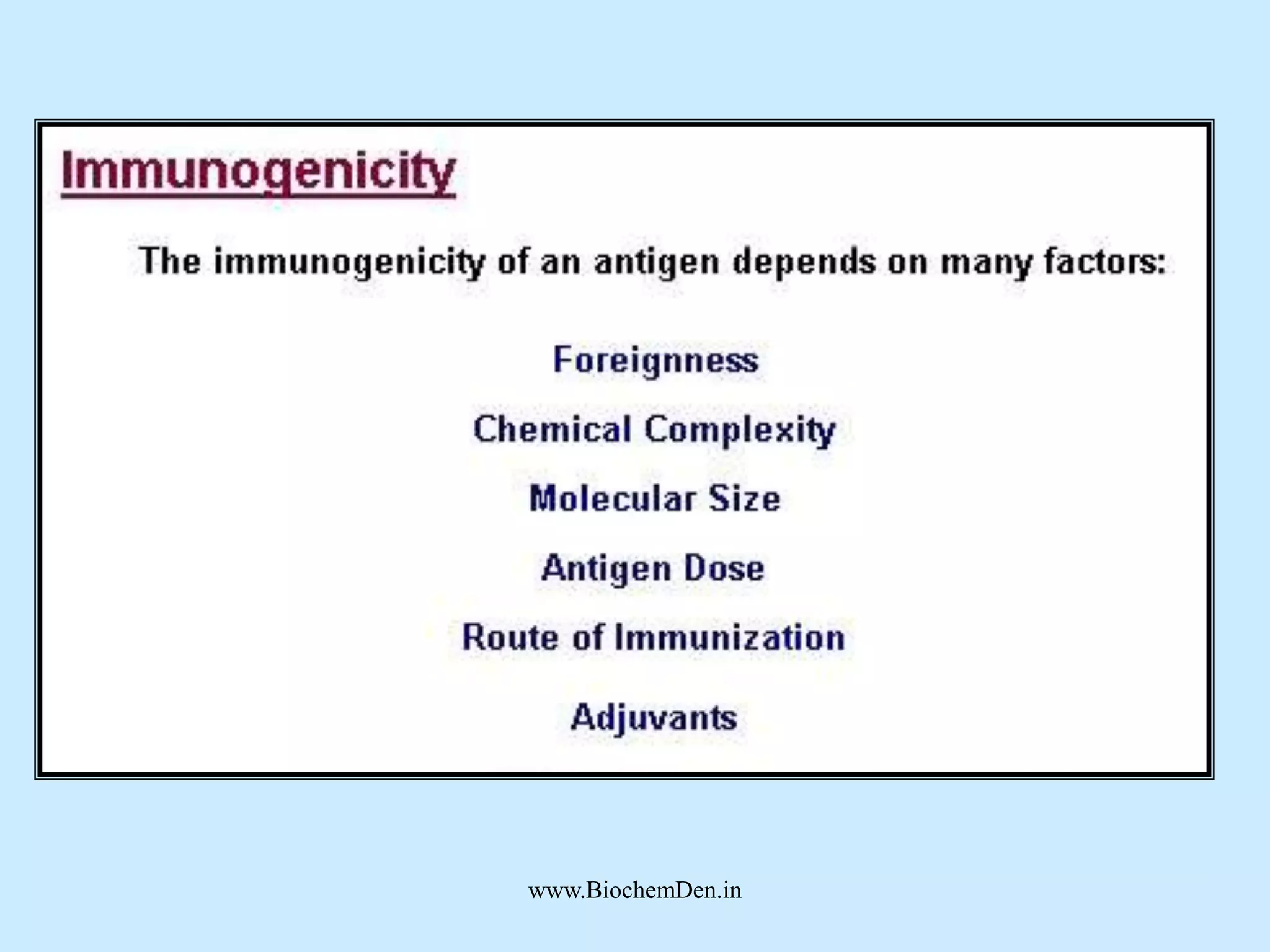 Immunology: Antigens immunogens & tolerogens | PPT
