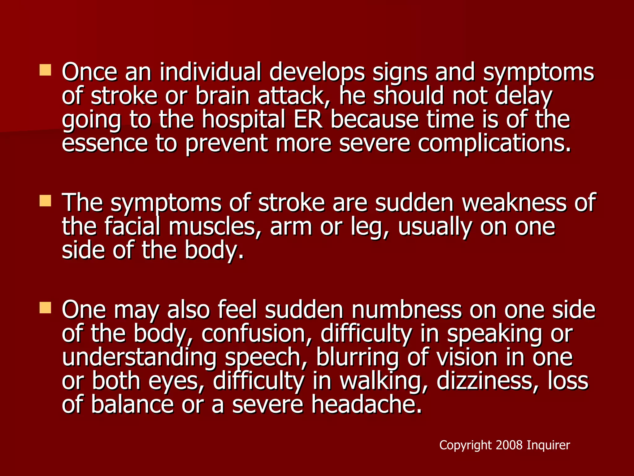 Cerebro Vascular Accident (CVA) | PPT