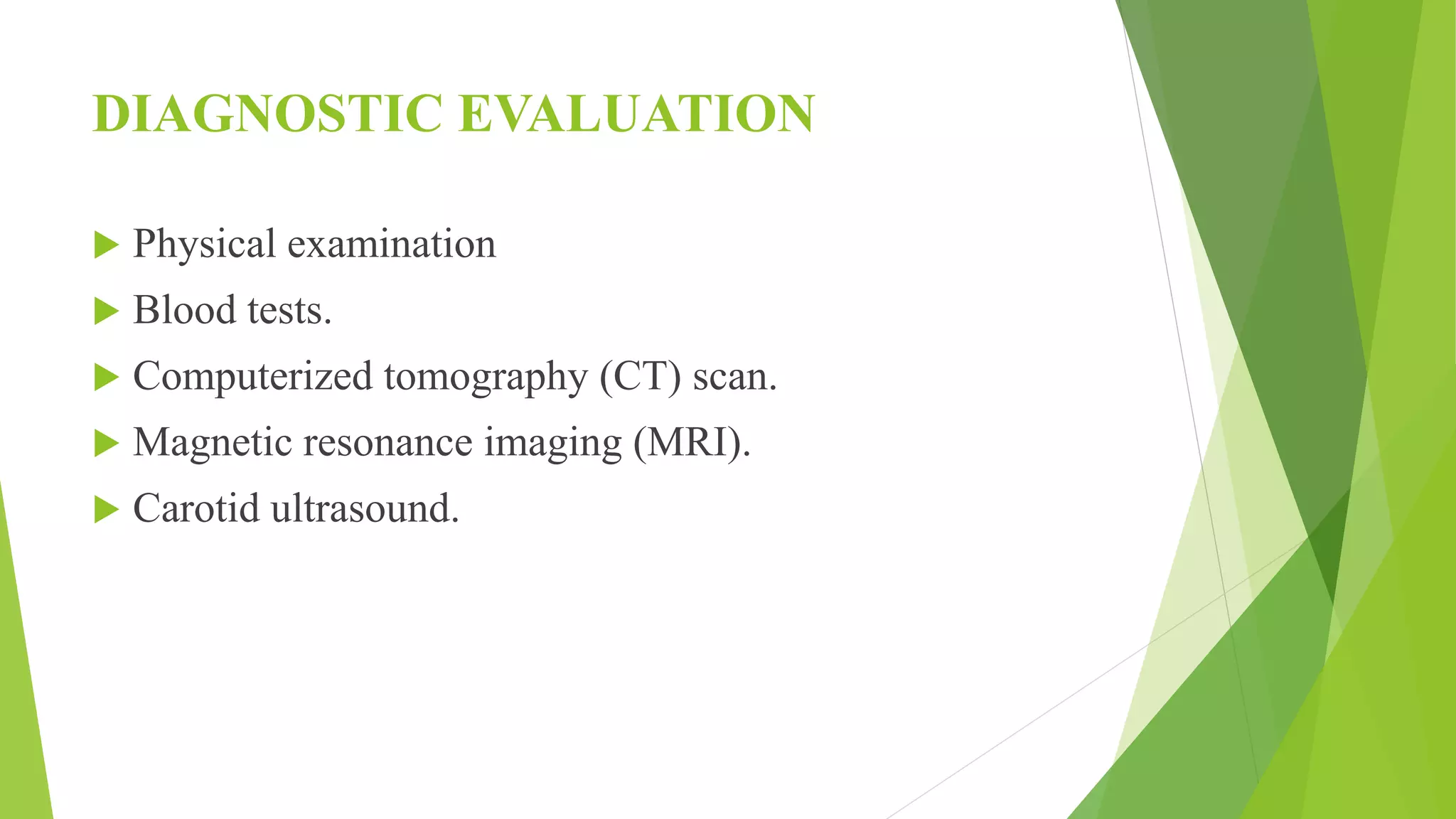 Cerebrovascular accident | PPTX